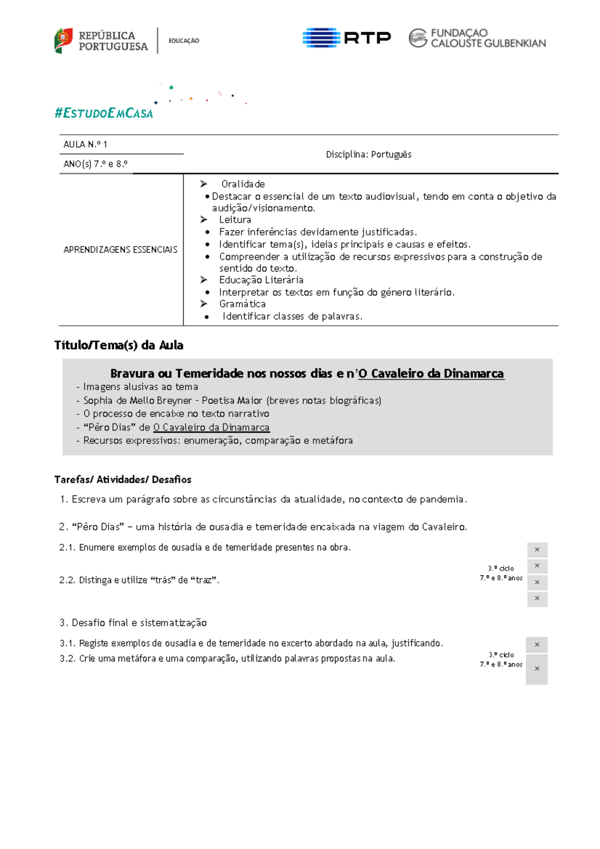 Bravura ou Temeridade nos nossos dias e n’O Cavaleiro da Dinamarca - # ...
