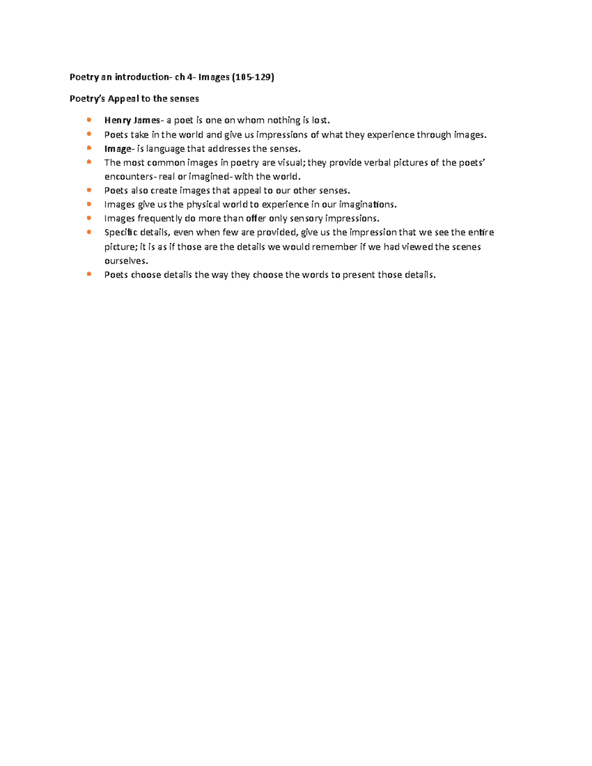 Poetry an introduction- chapter 4 images (105-129) - Poetry an ...