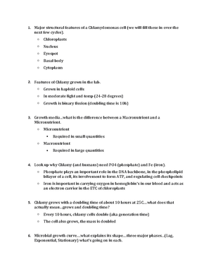 Bio 1002 midterm notes - Summary Biology for Science II - Cycle 1 ...