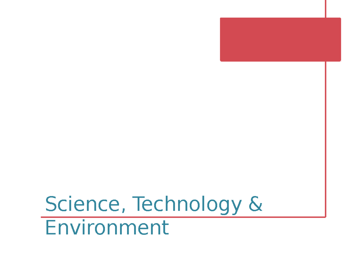 Science Environment Technology - Science, Technology & Environment ...