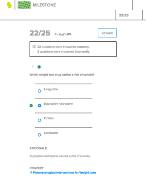 Sophia Intro to Nutrition Final Milestone - 1 CONCEPT → ATP and the ...