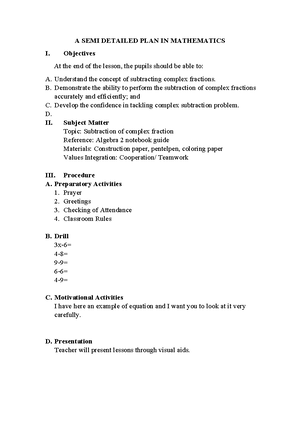 GRADE 6 SCIENCE Q1 COT - DETAILED LESSON PLAN SCIENCE VI Quarter 1 ...