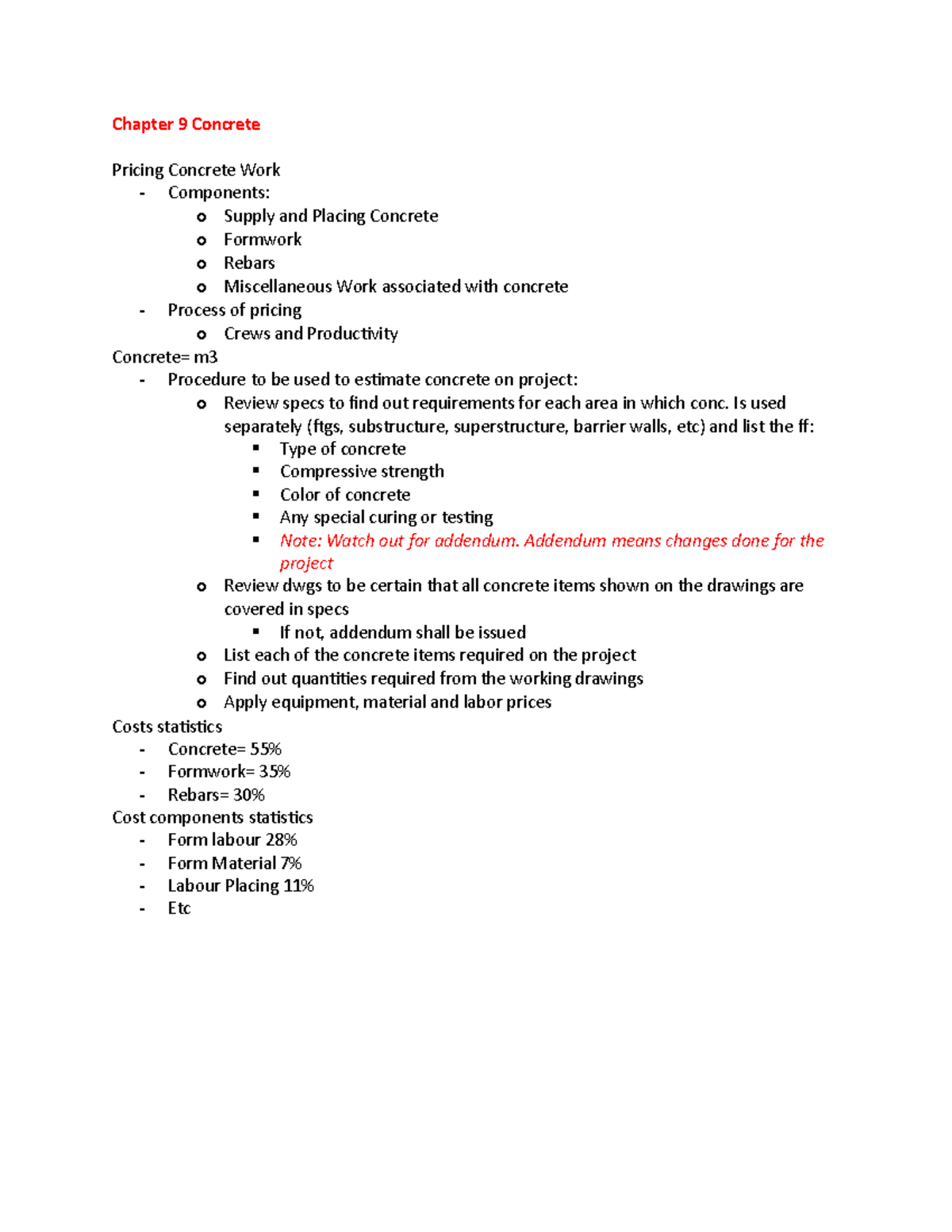 Chapter 9 Concrete - Correction: Frank R. Dagostino, Leslie R ...