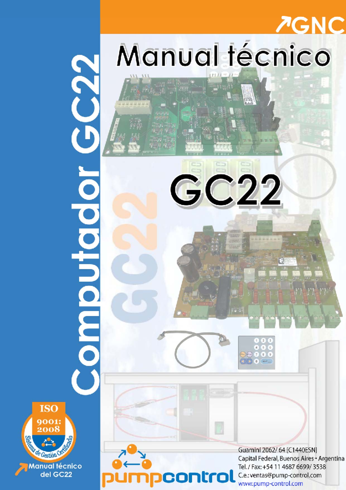 Manual GC22 - surtidores pum control - MT GC22 V1 R0 • Abril de 2012 pump-control Página 2 de 67 ...