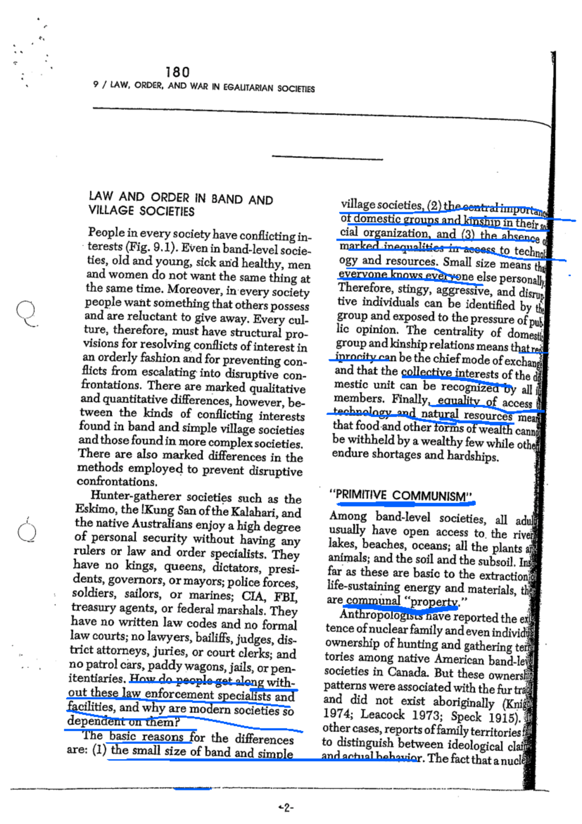 Reading 1 of Lecture 1 (for use in tutorial) - Law and Society - Studocu