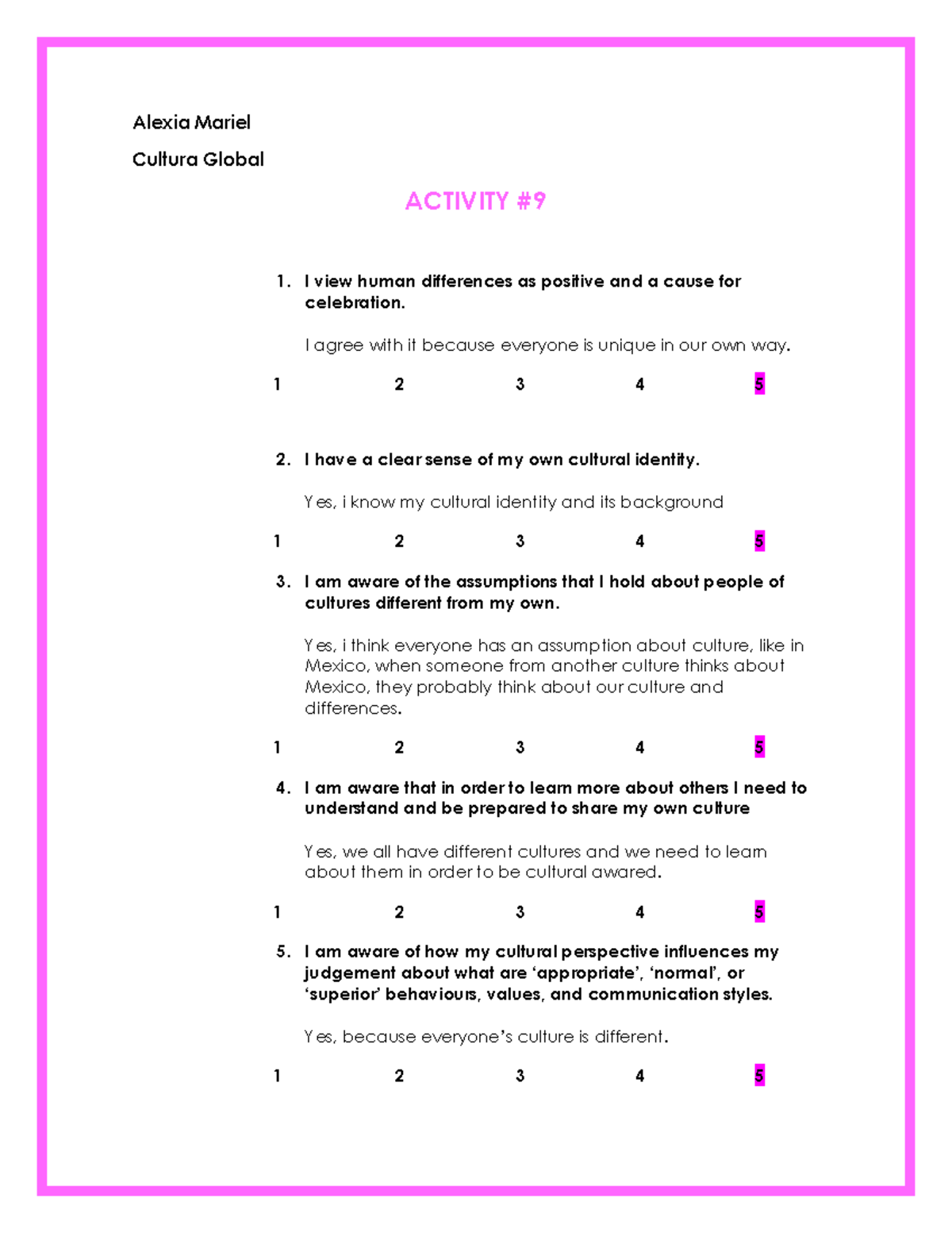 ACT#9 - actividad9 cultura global - Alexia Mariel Cultura Global ...