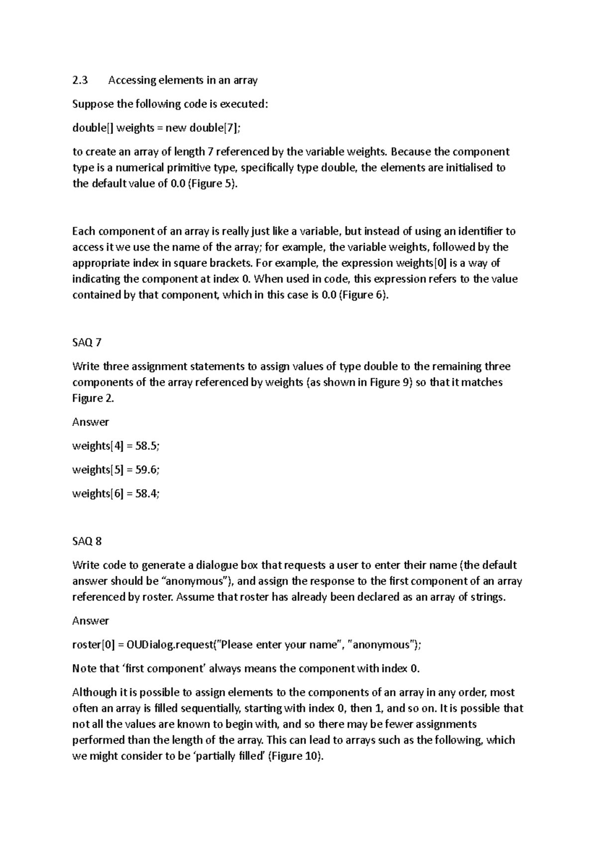 Unit 9 - 2 - in depth notes from the units in the M250 module - 2 ...