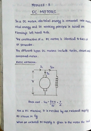 Unit1 - Armature reaction and Commutation - DC Machines and Transformers - AKTU - Studocu