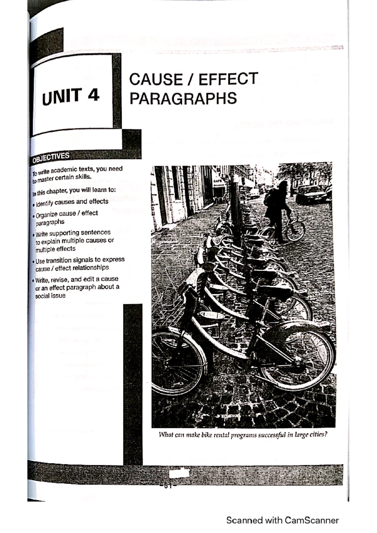 Unit 4 Cause and effect - Writing - Academic English - Reading and ...