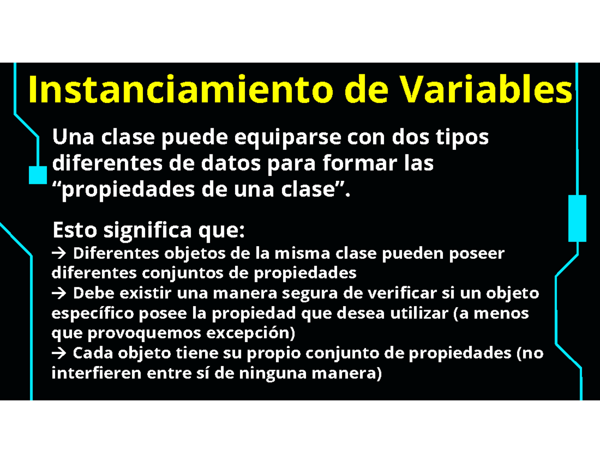 Clase 10-Optativo II -Python - PDF - Instanciamiento de Variables Una ...