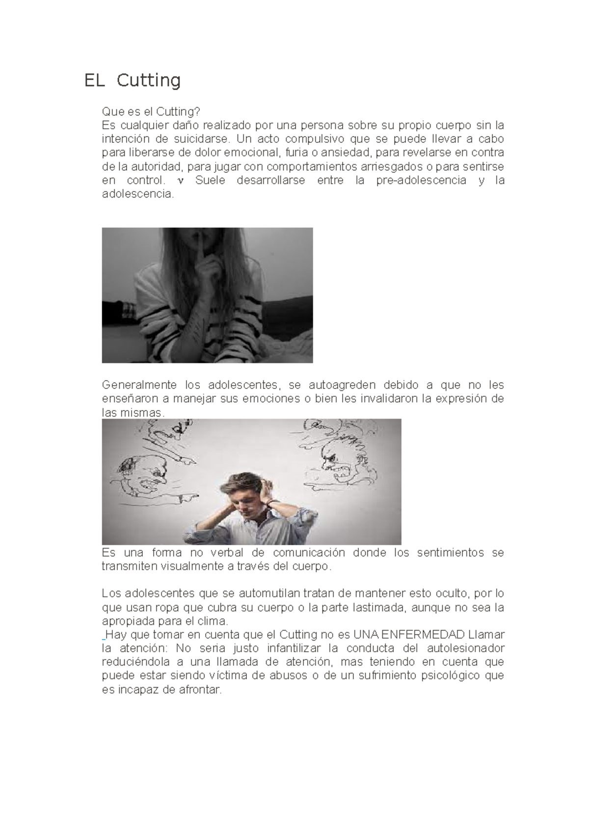 EL Cutting - TEMA DE PARTICIPACION ACADEMICA - EL Cutting Que es el ...