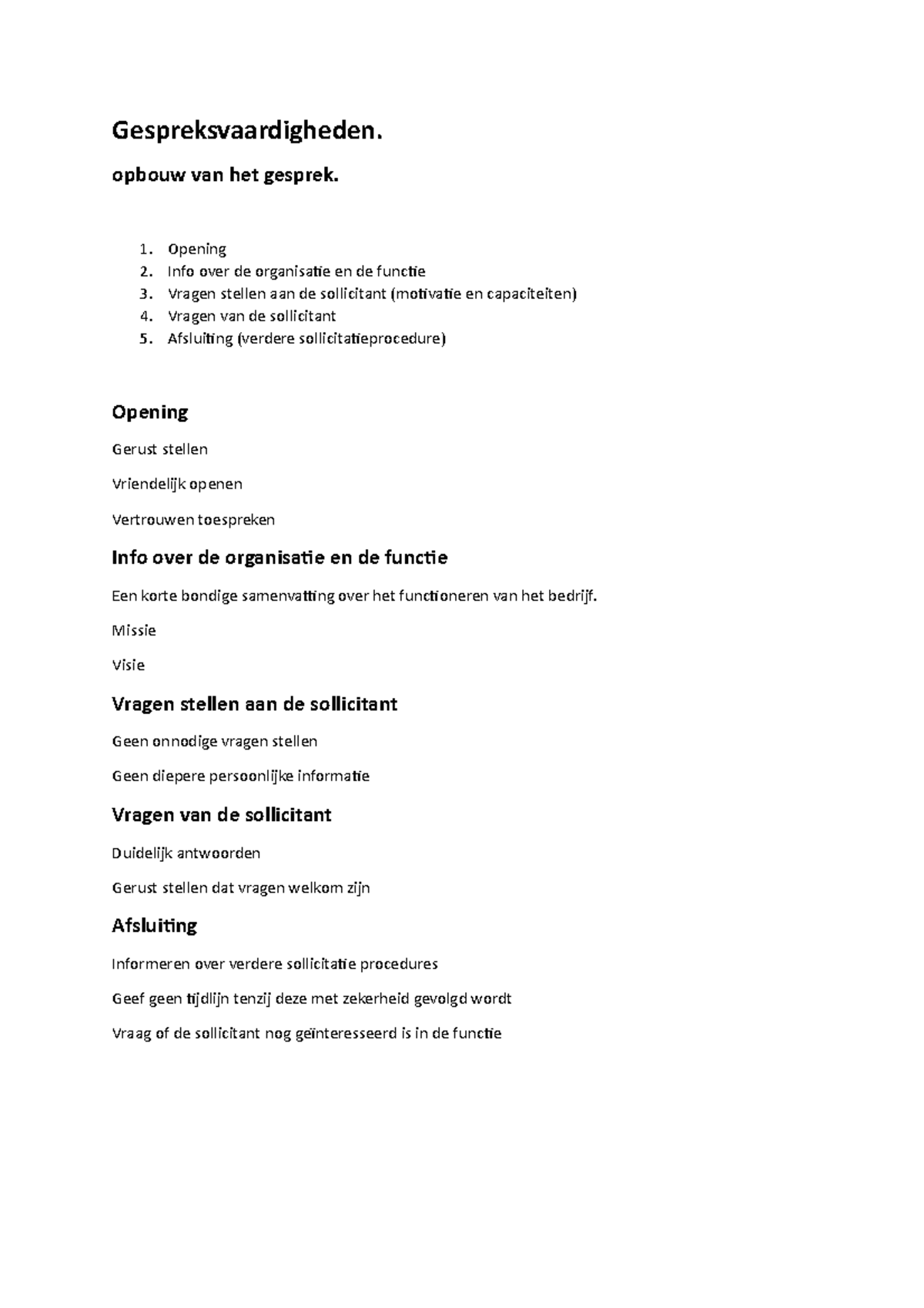 Workshop gesprek voeren over dingen die je bespreek ...