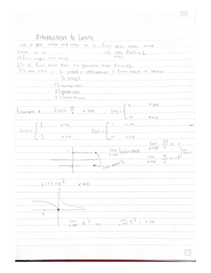 differentiation - MATH 1450 - Studocu