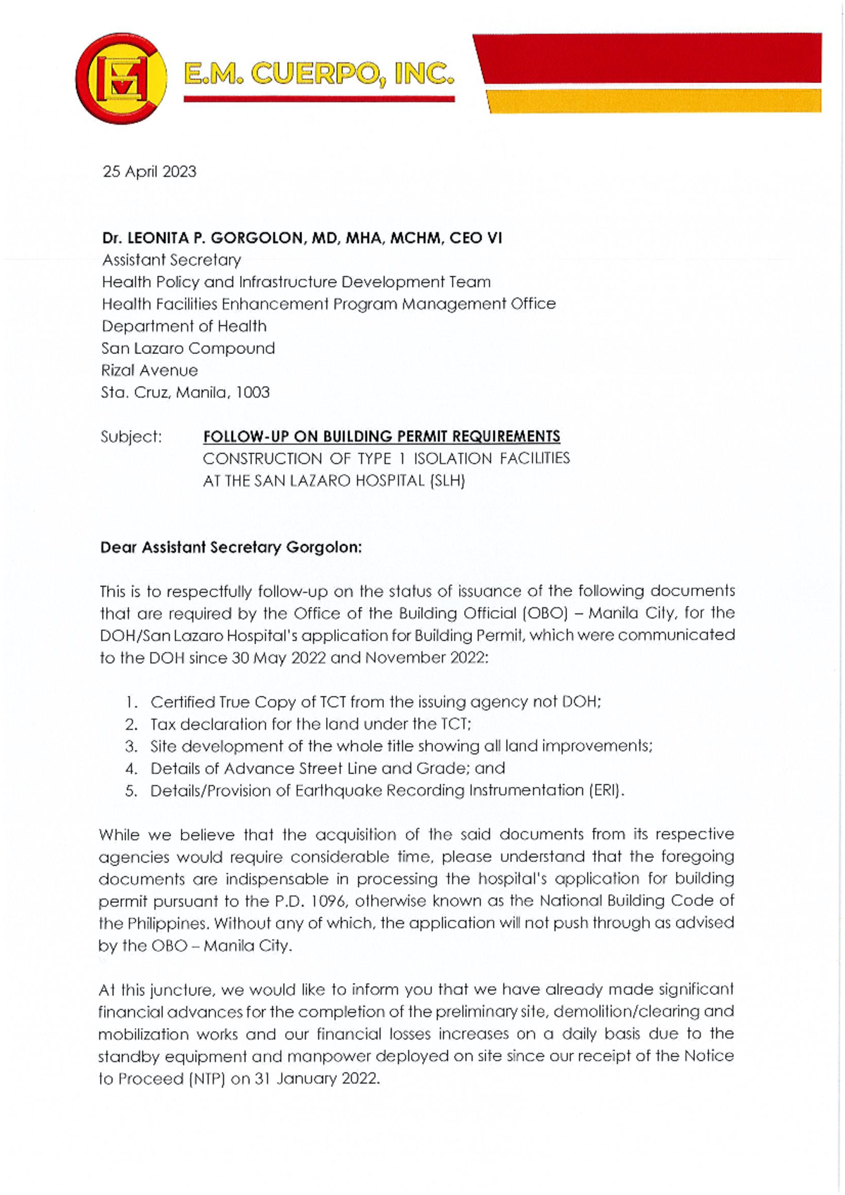 Follow-Up Building Permit Requirements - Architectural History - Studocu