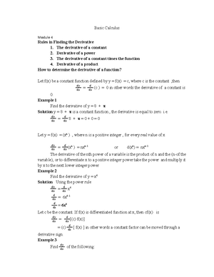 calculus22154v3333 - Calculus for Business - Basic Calculus Module ...