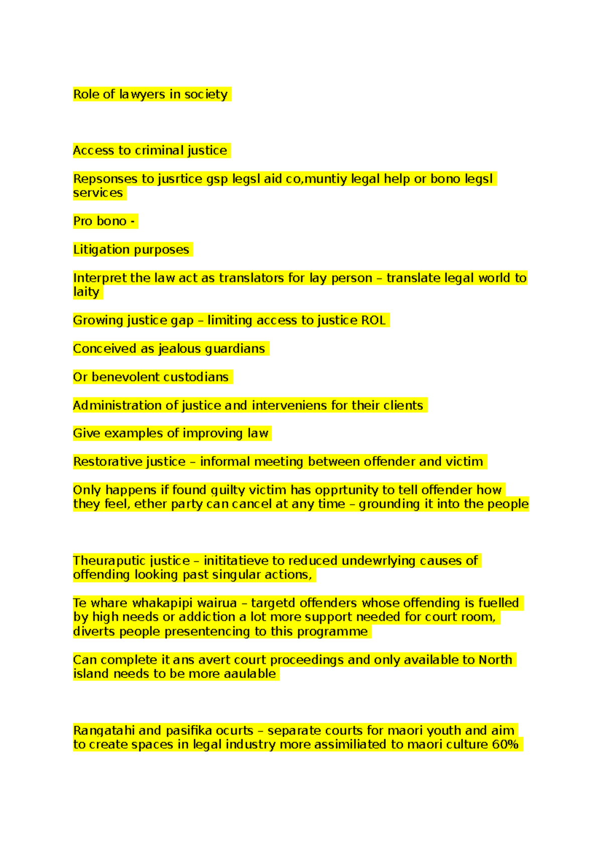 Role of lawyers in society - Role of lawyers in society Access to ...