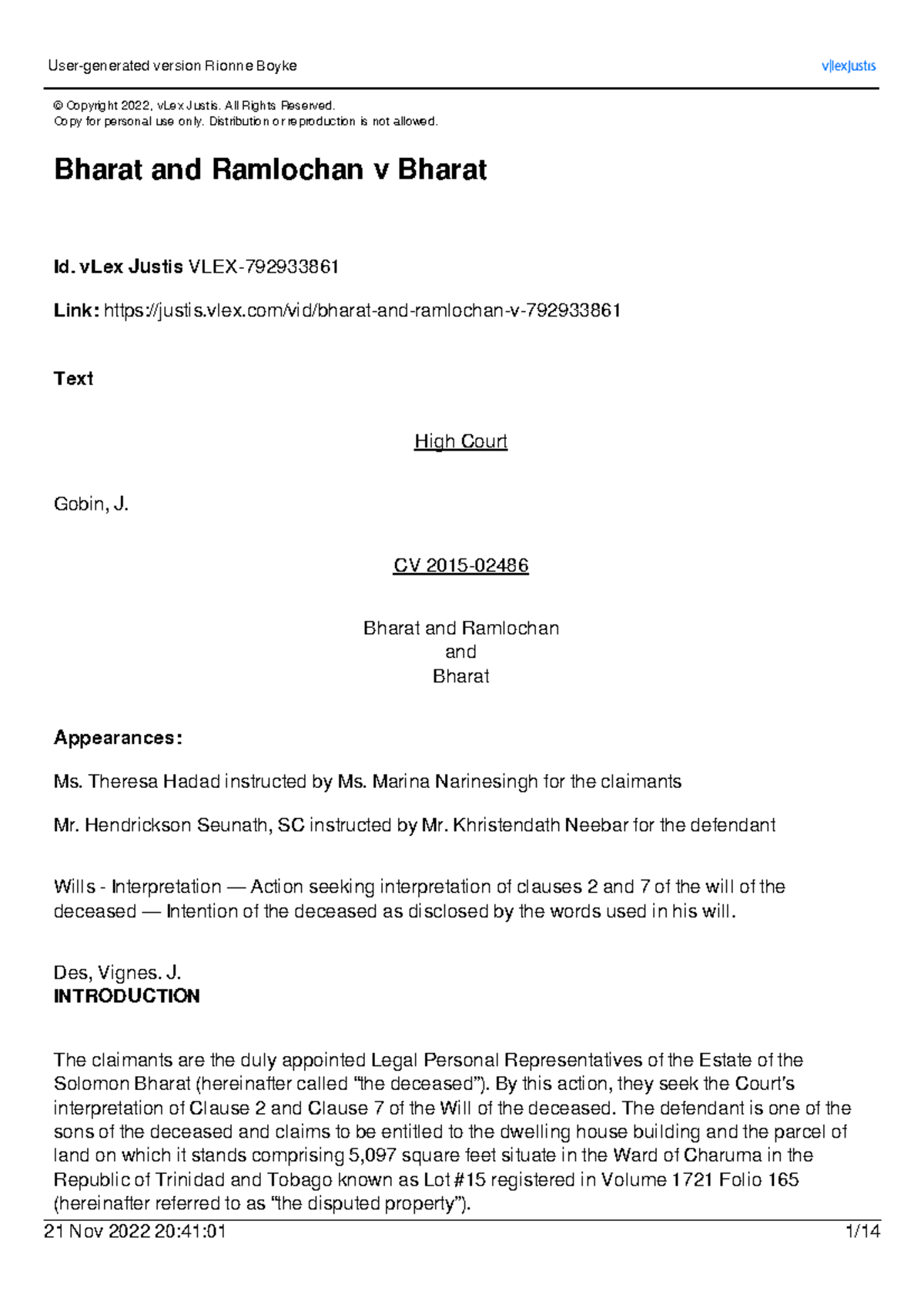 Bharat-and-ramlochan-v-bharat-bharat-and-ramlochan-v-bharat ...