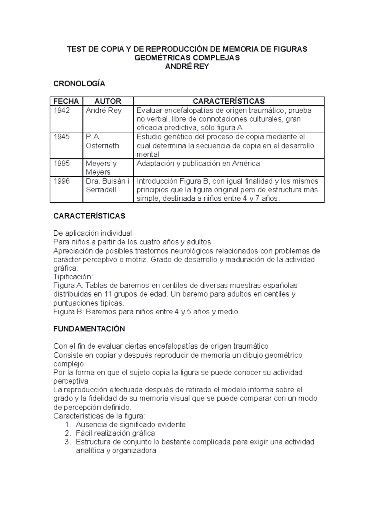 91862083 Test de Rey - manual del tes de rey - TEST DE COPIA Y DE ...