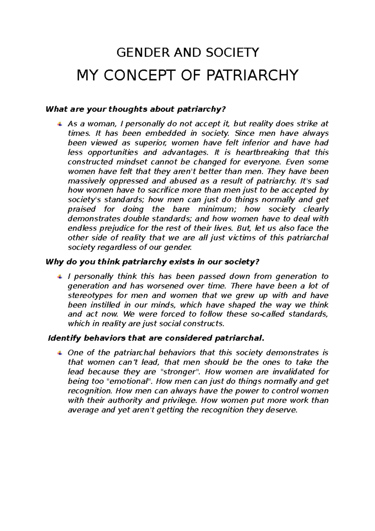 Gender AND Society - Additional information - GENDER AND SOCIETY MY ...