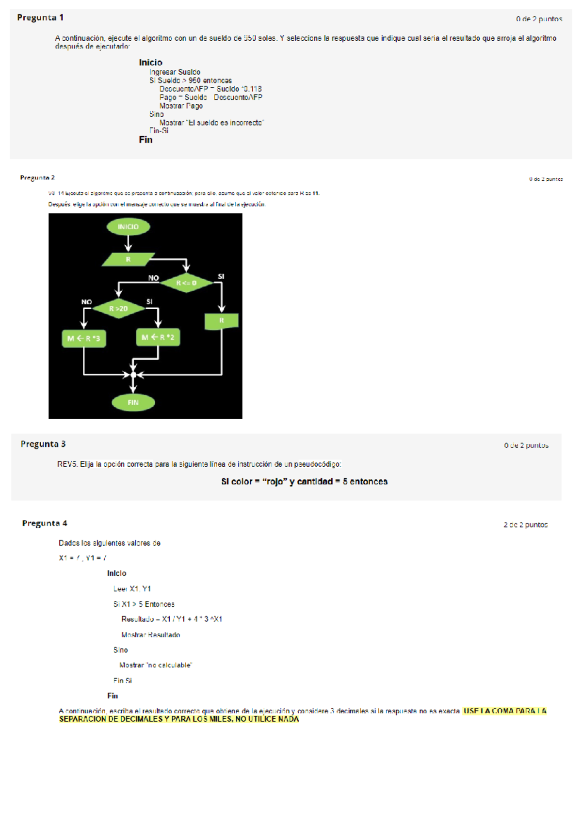 Control 1 - Algoritmos - Studocu