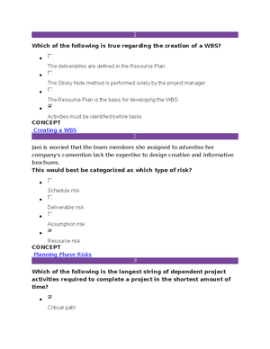 Project Management- Unit 1- Challenge 2- Defining and Completing a Project Scope - 1 — Project ...
