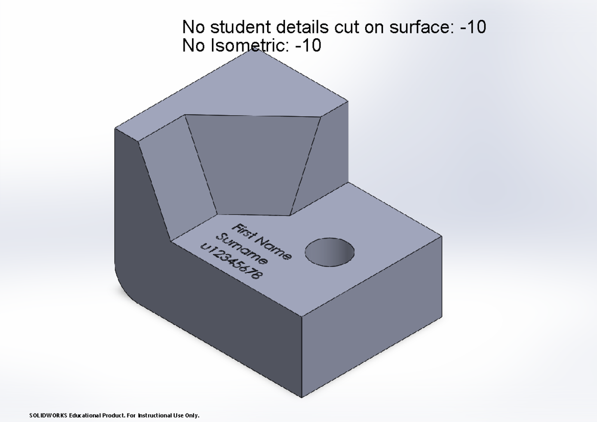 CAD Assign Part1 memo - cad - MGC 110 - SOLIDWORKS Educational Product ...