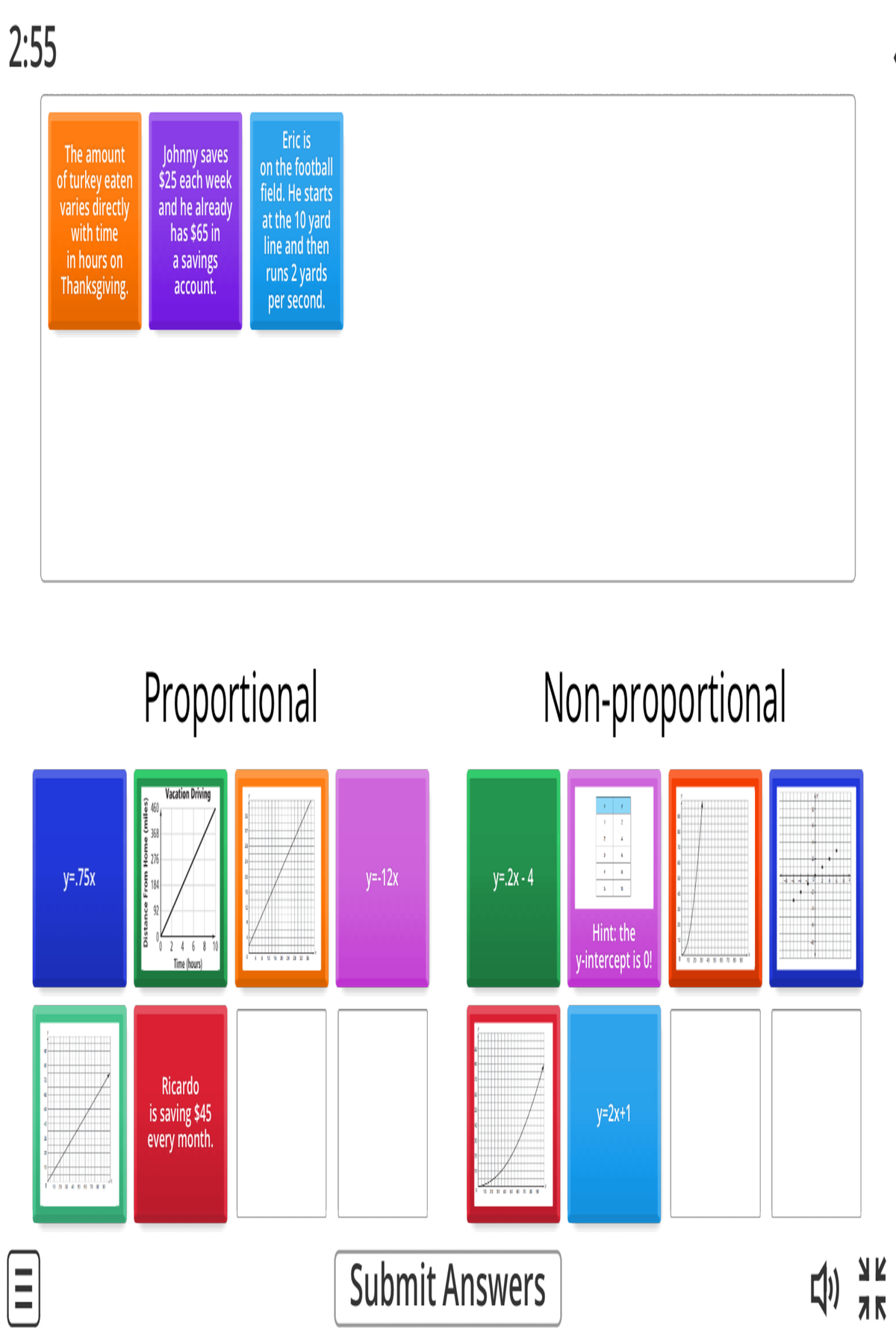 Proportional vs Non-proportional - Group sort - Create better lessons ...