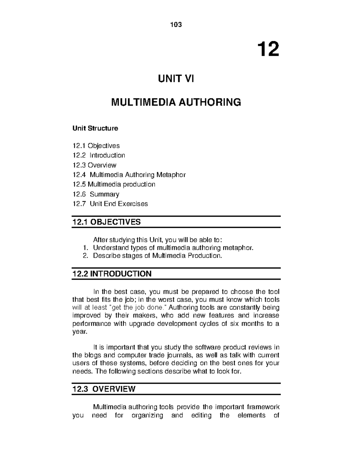 Multimedia authoring - Describe stages of Multimedia Production. 12 ...