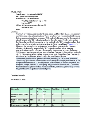 Trade Off Chart phase matrix - Parameter Trade-Off Chart Parameter SNR ...