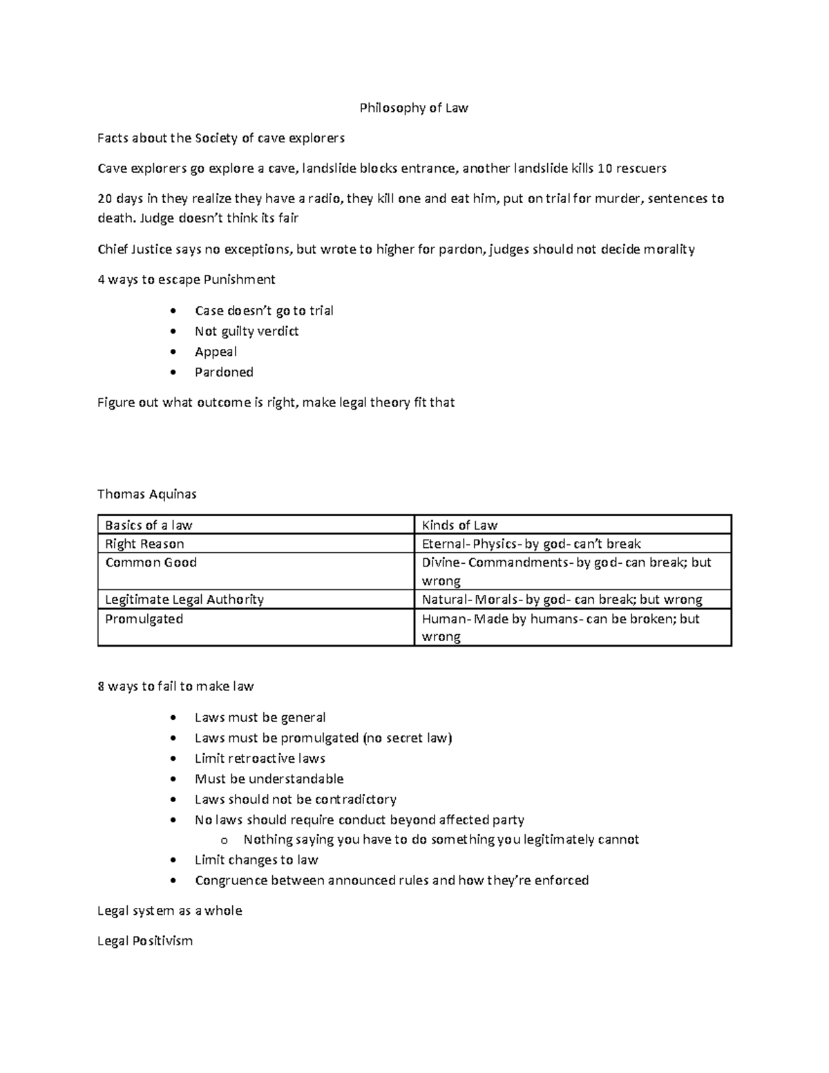 Philosophy of Law - Philosophy of Law Facts about the Society of cave ...
