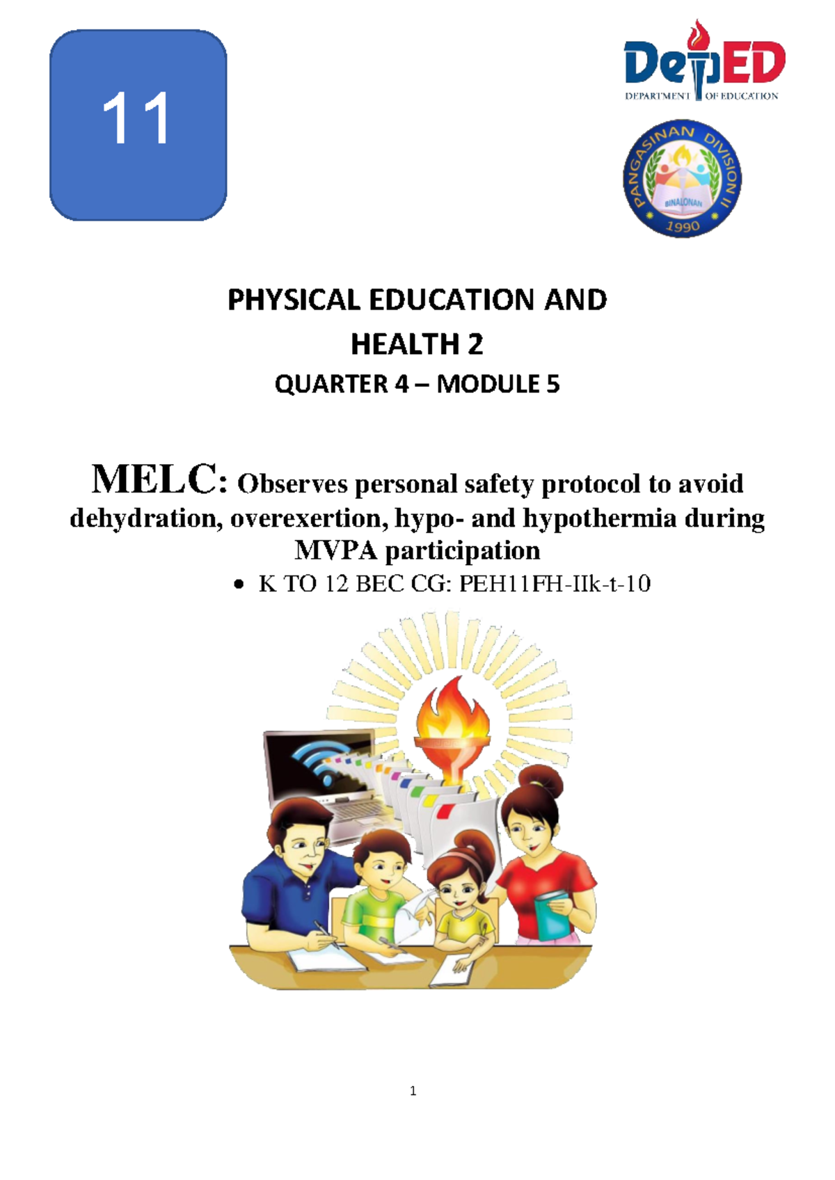 Q4-PE M5 - This lecture notes is about PE - PHYSICAL EDUCATION AND ...