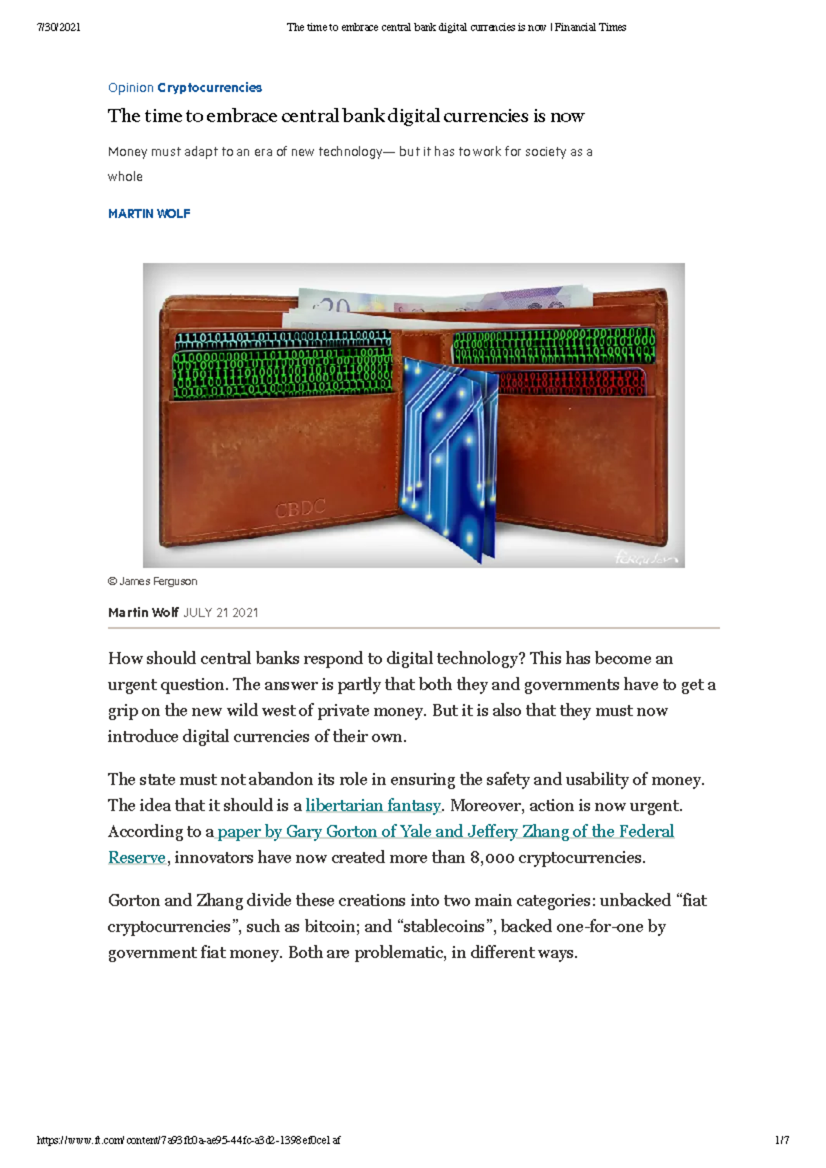 The time to embrace central bank digital currencies is now Financial ...