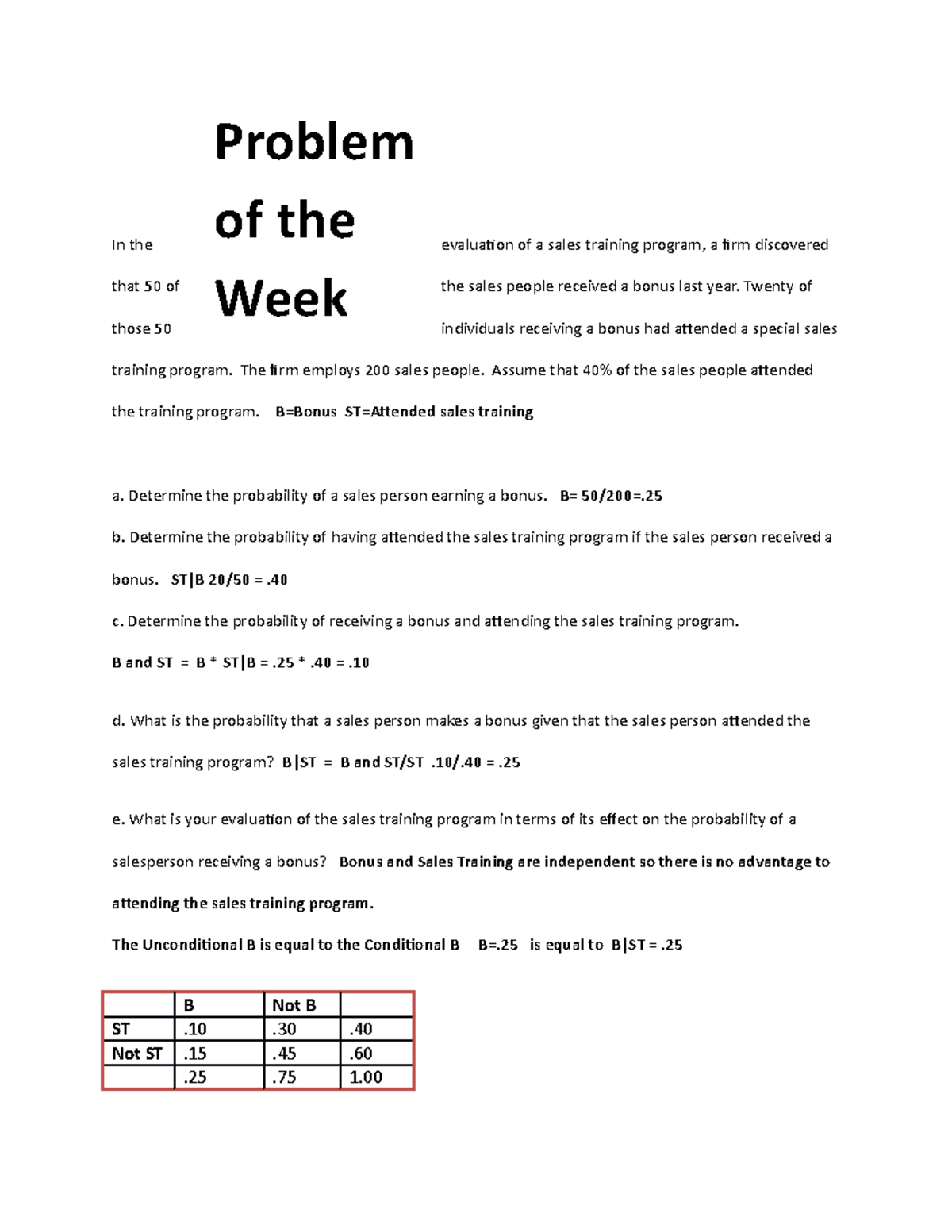 POW PCSolution - Practice problems with solutions for probability ...