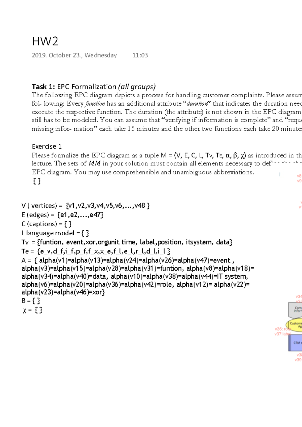 HW2 - Task and solution - Information Modeling - WWU - StuDocu