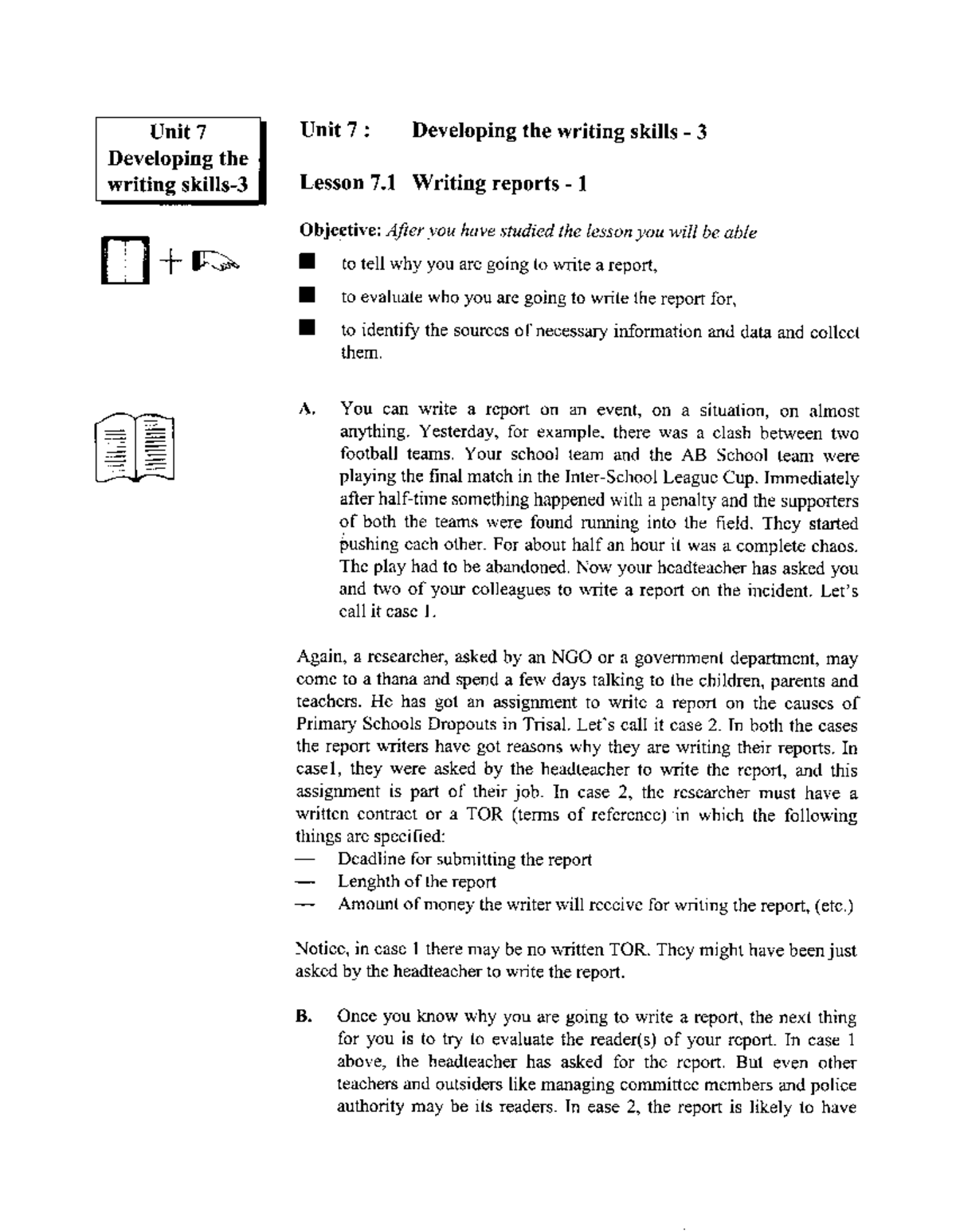 Developing the Writing Skills -3 - New Languages - Studocu