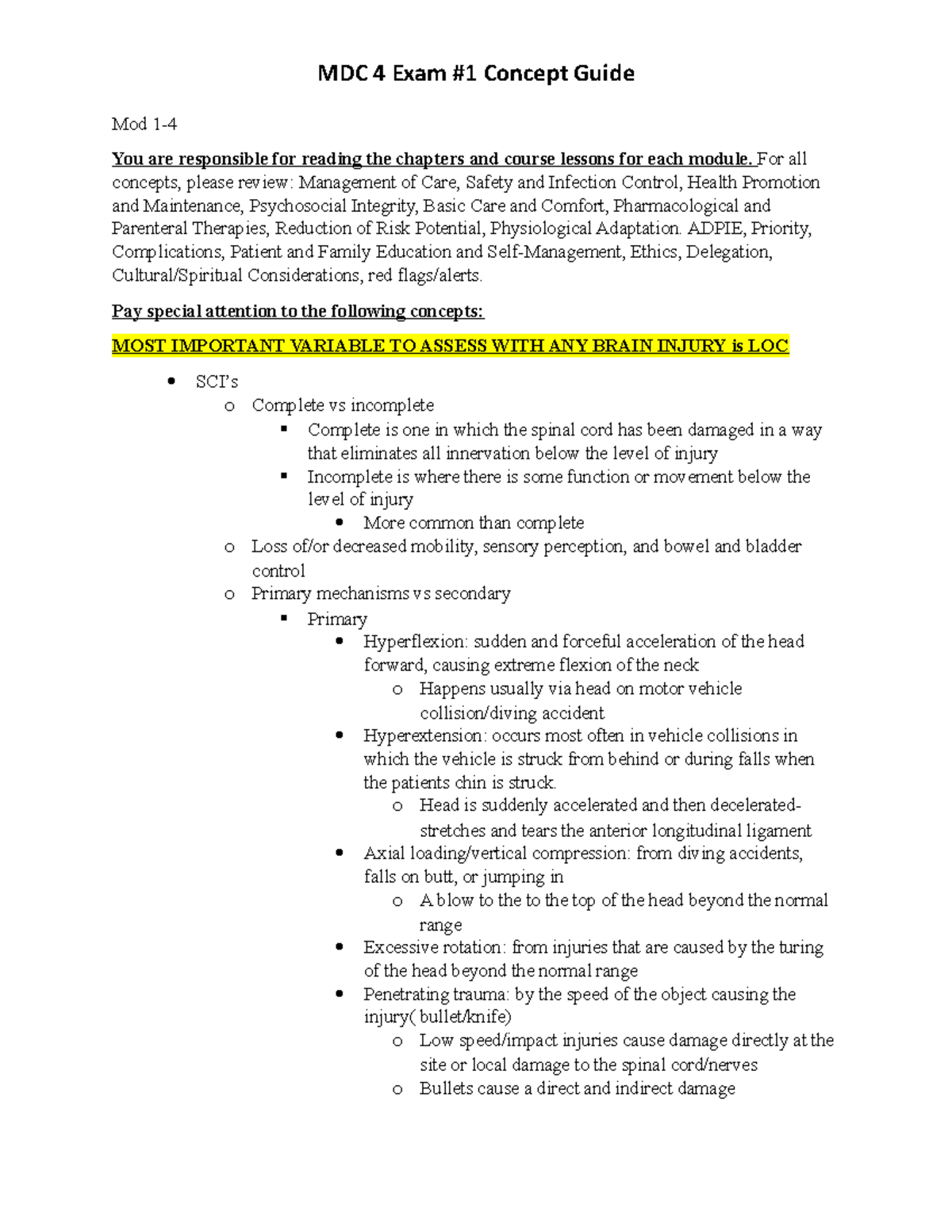 Filled out concept guide - NUR2755 - Studocu