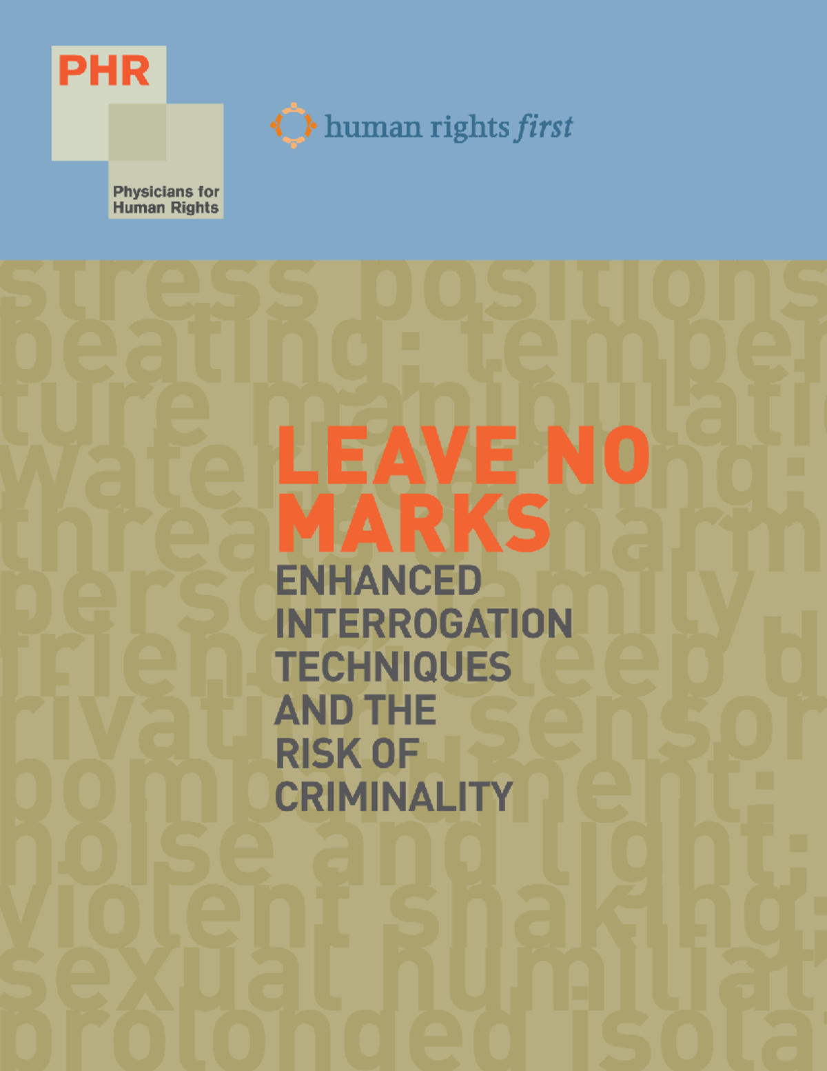 Leave no marks 1 - Ethics in war - LEAVE NO MARKS ENHANCED ...