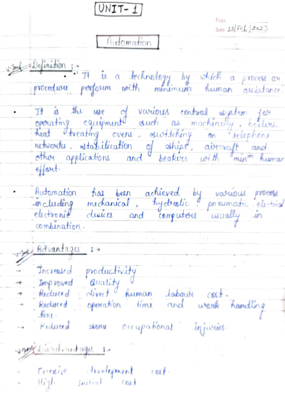 Automation compressed-1-41 - 1 Page Date Automation V Definition It is ...