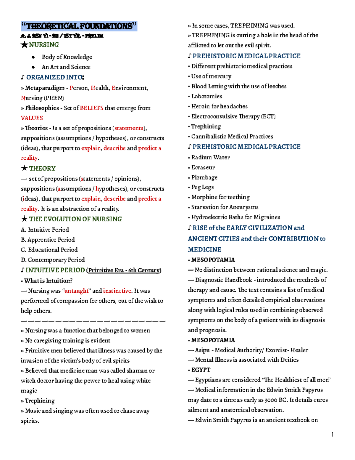 Theoretical Foundations” - “THEORETICAL FOUNDATIONS” A. J. bsn y1 - b3 ...
