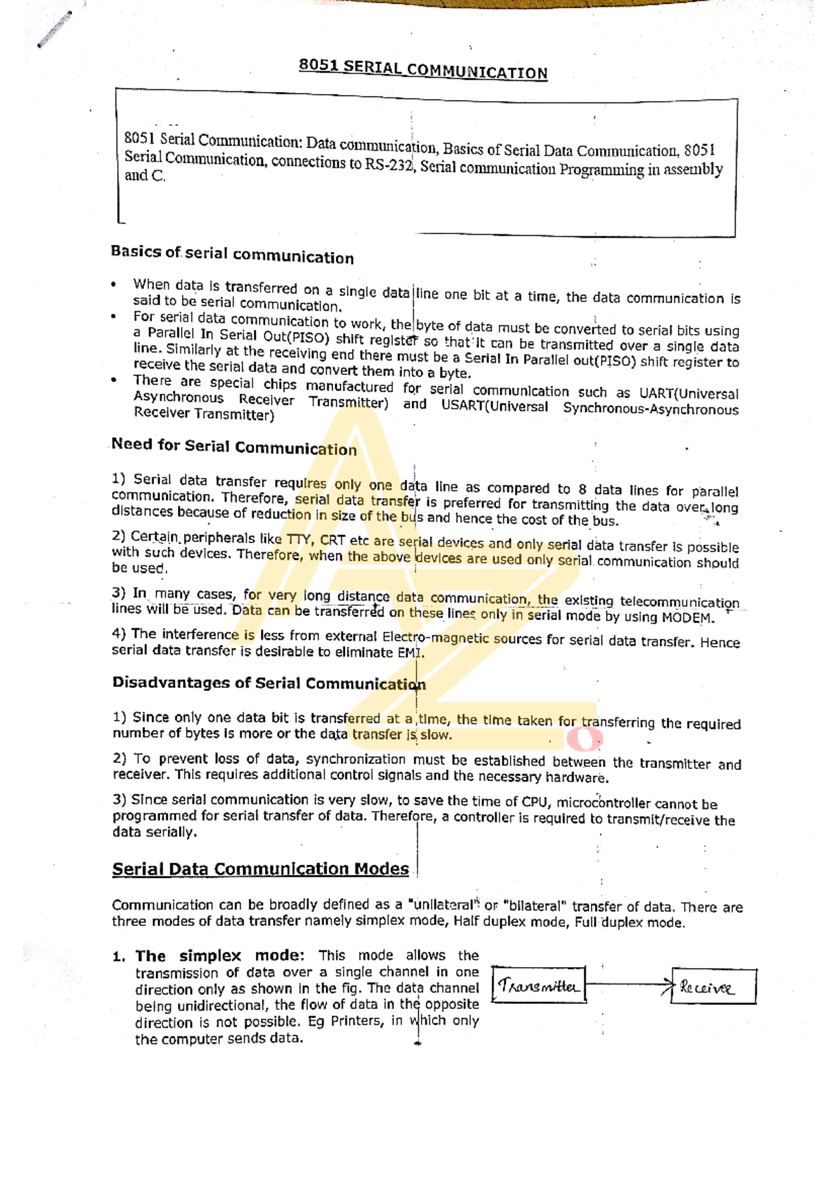 MC Mod4@Az Documents - Bachelor of Engineering - Studocu