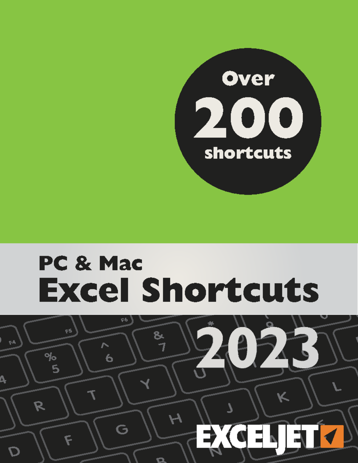 Exceljet Excel Shortcuts 221220 - 20232023 EXCELJET PC & Mac Ex ...