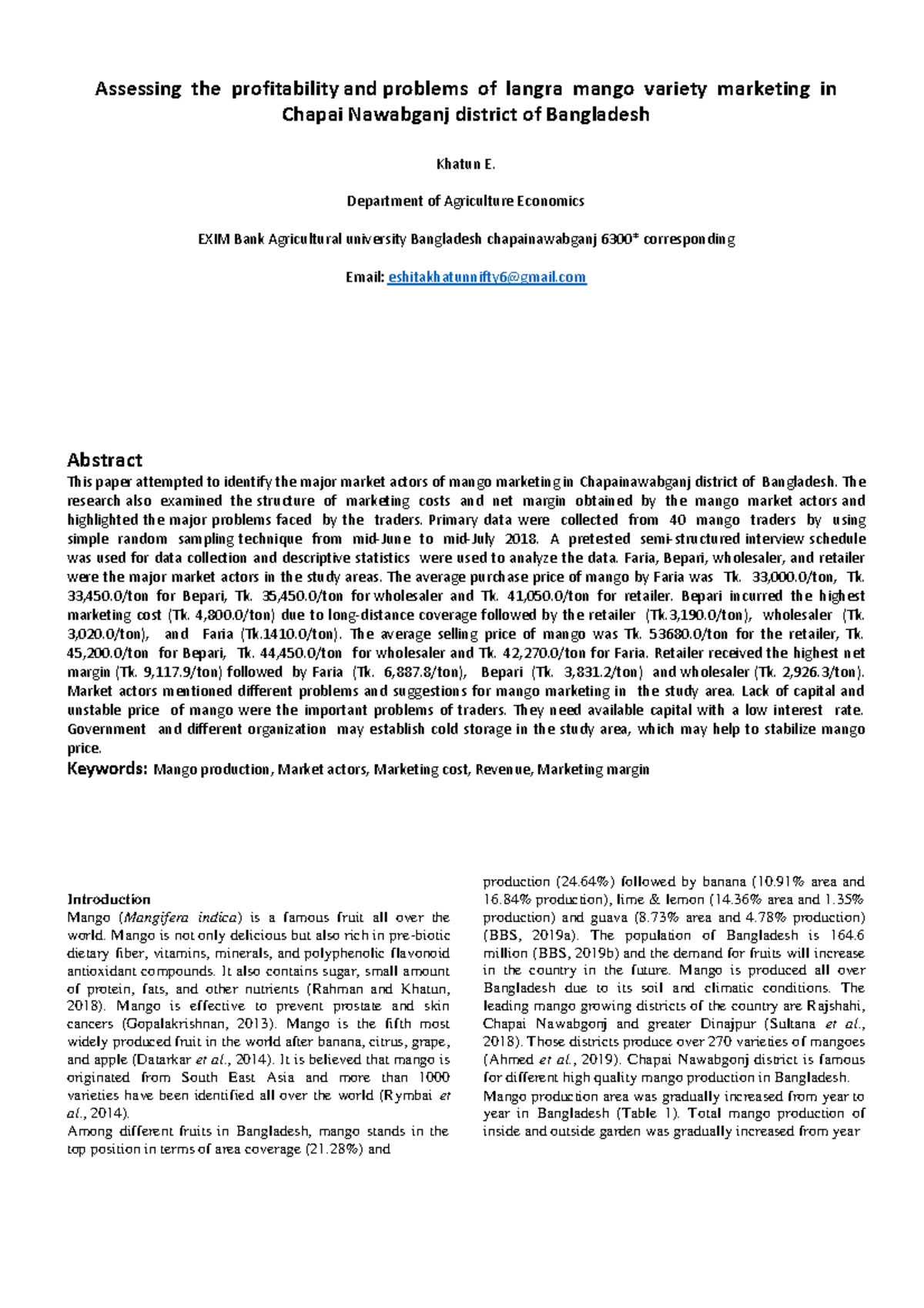 Eshita - This is my first assignment. Please accept my assignment ...