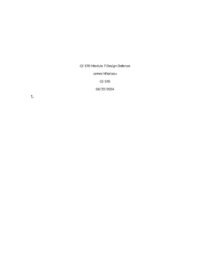 CS 230 Module Two Assignment Software Design - Park Station Manufacturing Software Design ...