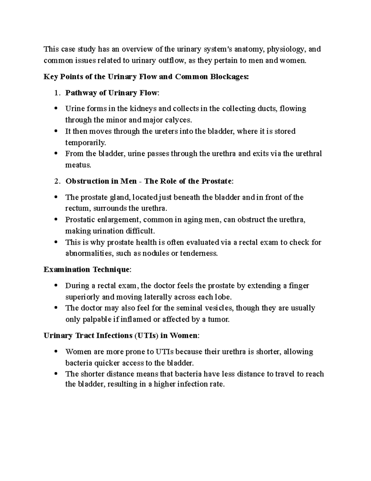 Case study week 4 - n/a - This case study has an overview of the ...