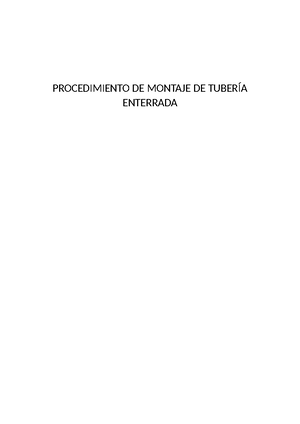 Esquema DE Instalación DE Tubería Enterrada EN Cruce VIAL - Gestion ...