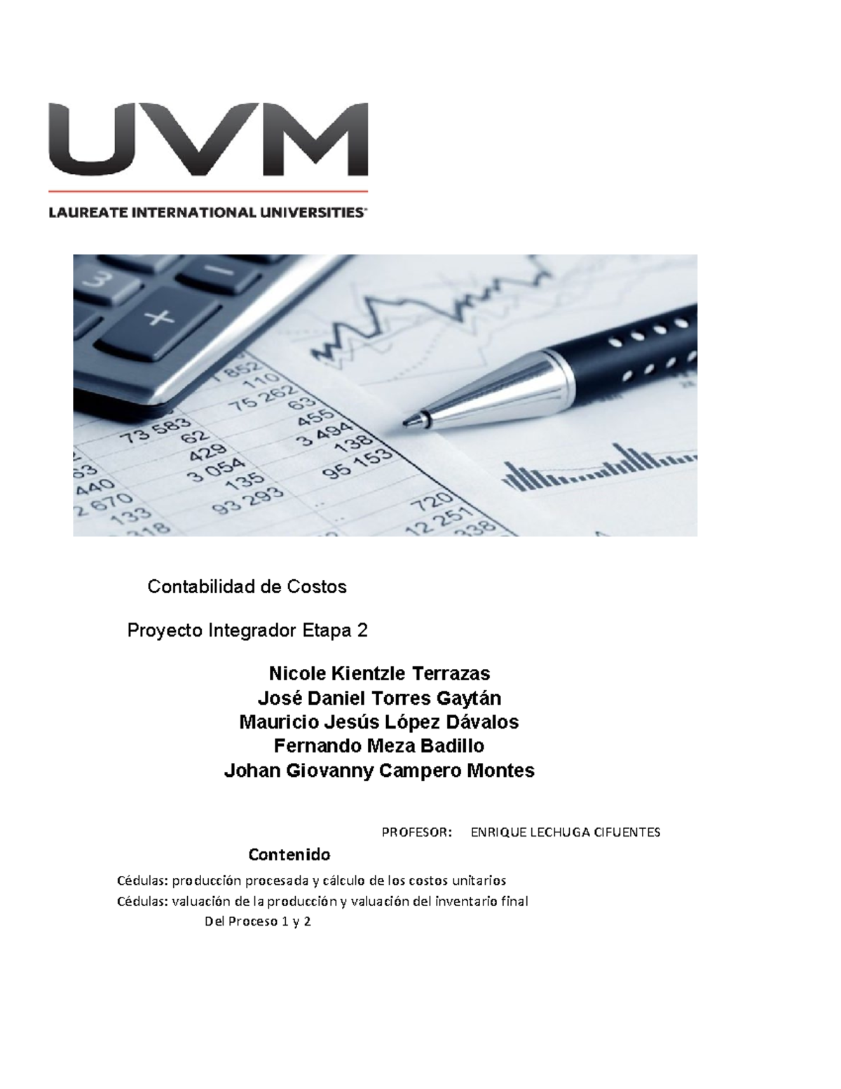 PIE2 (1) - conta - PROFESOR: ENRIQUE LECHUGA CIFUENTES Del Proceso 1 y ...