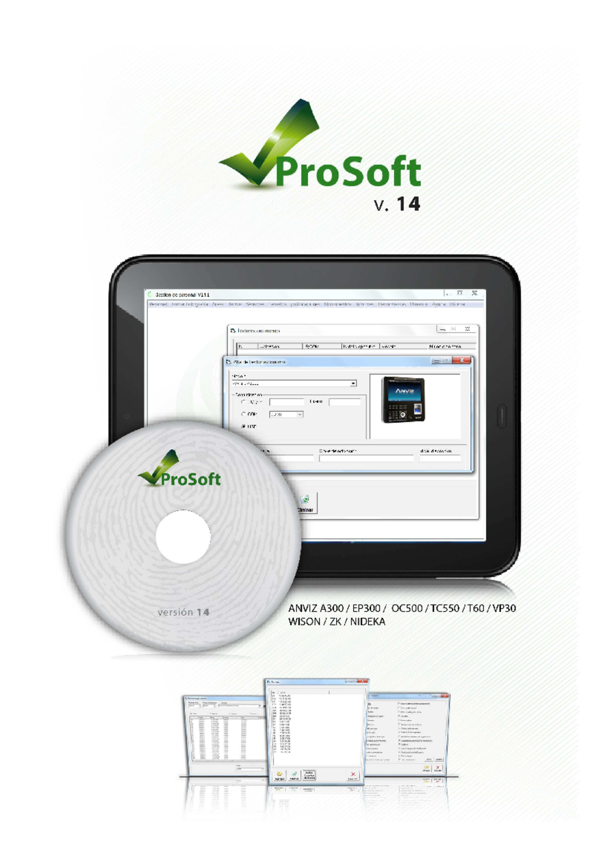 Manual Prosoft Reloj Personal - SOFTWARE PROSOFT v. Le agradecemos la ...