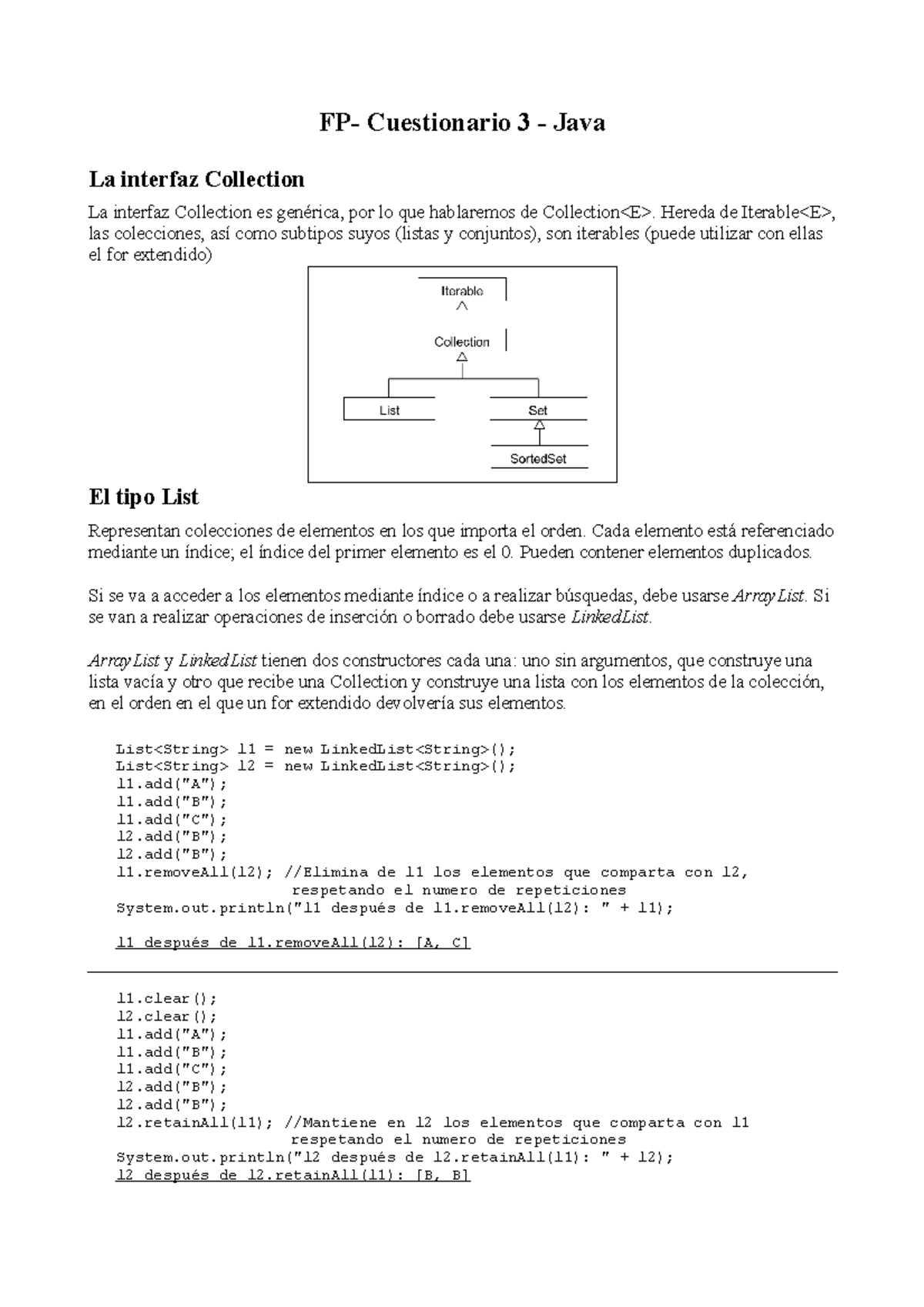 Java - Cuestionario Test 3 - FP- Cuestionario 3 - Java La interfaz ...