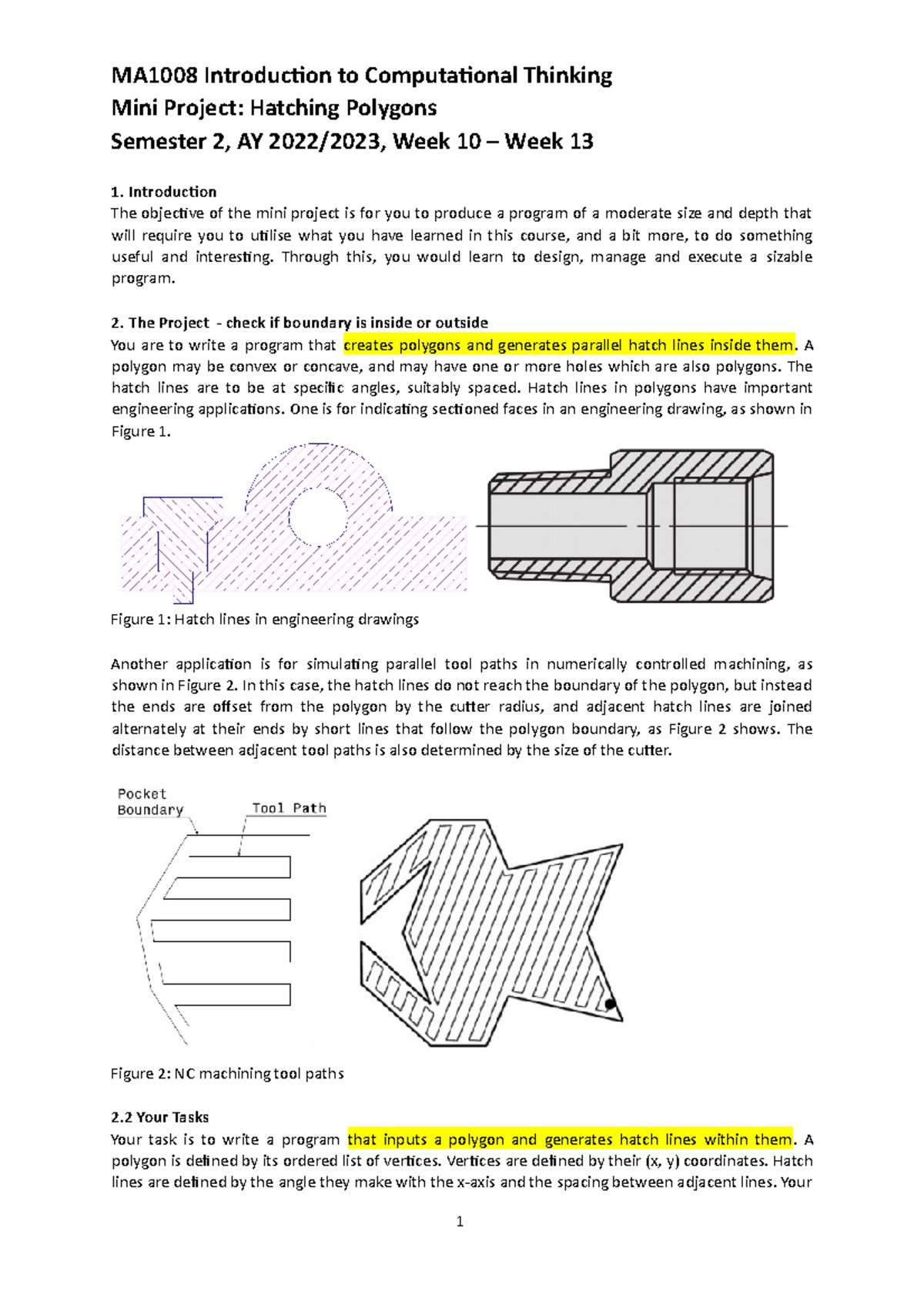 MA1008 Mini Project Sem 2 2022 - MA1008 Introduction to Computational Thinking Mini Project ...