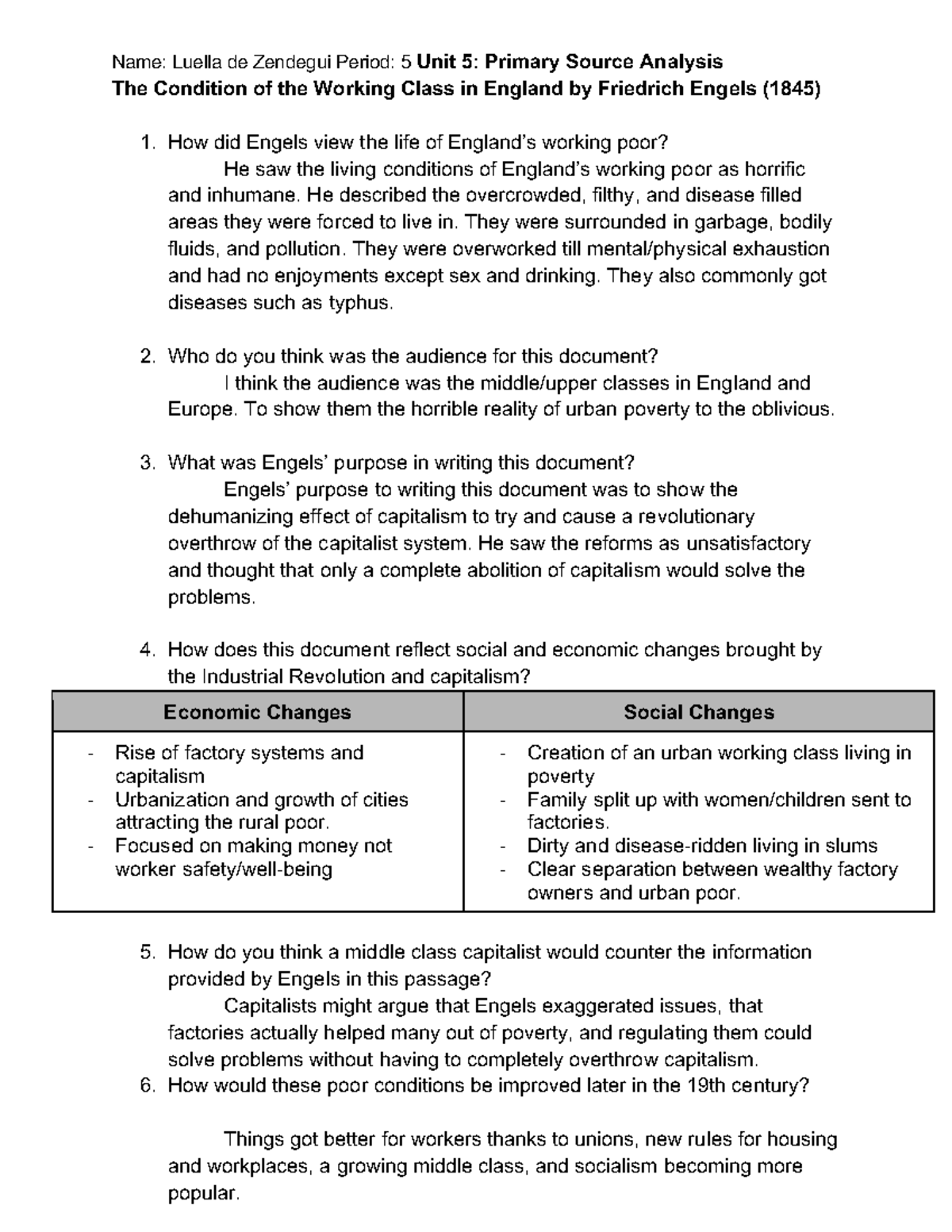 The Condition of the Working Class in England by Friedrich Engels (1845 ...